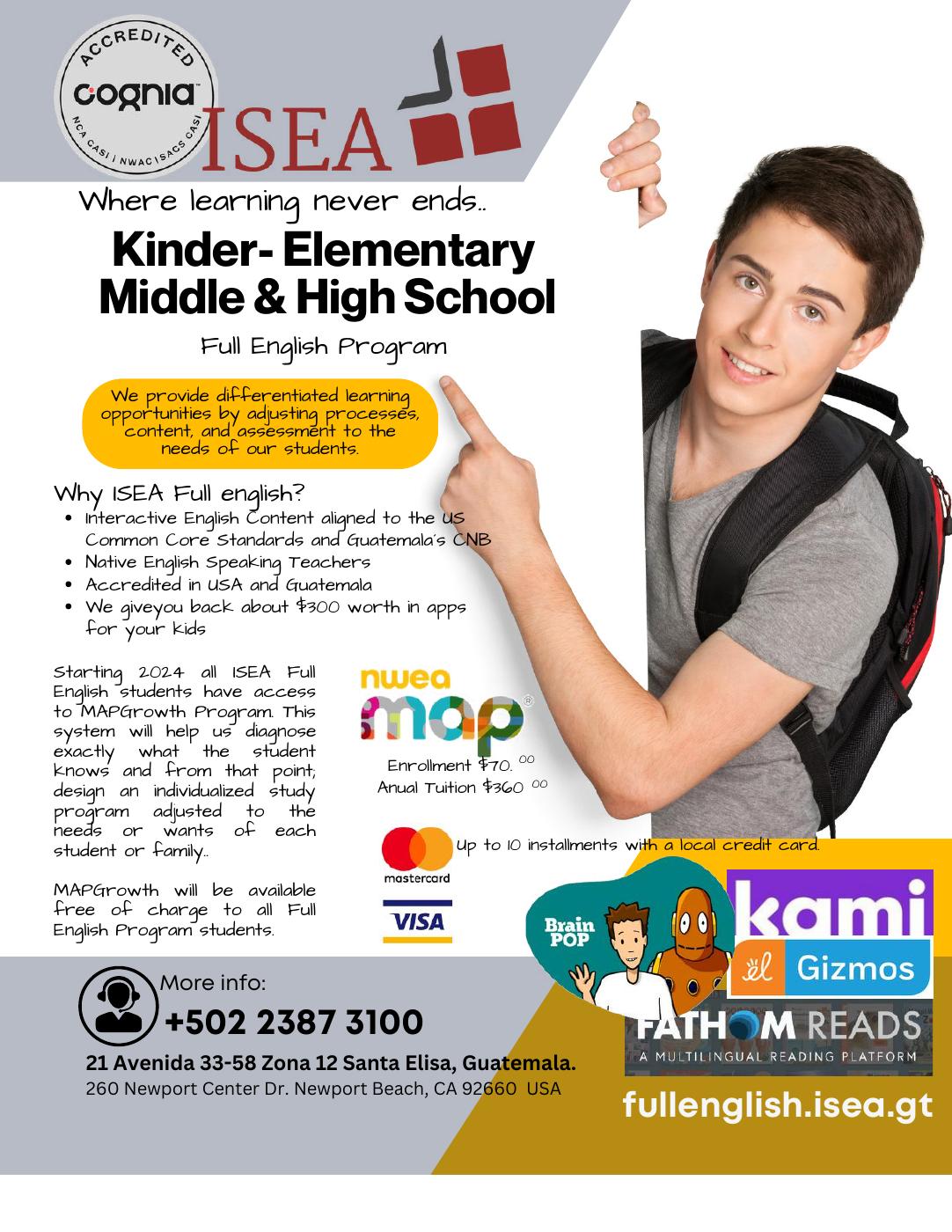 Catalogo ISEA & Woodbridge Academy