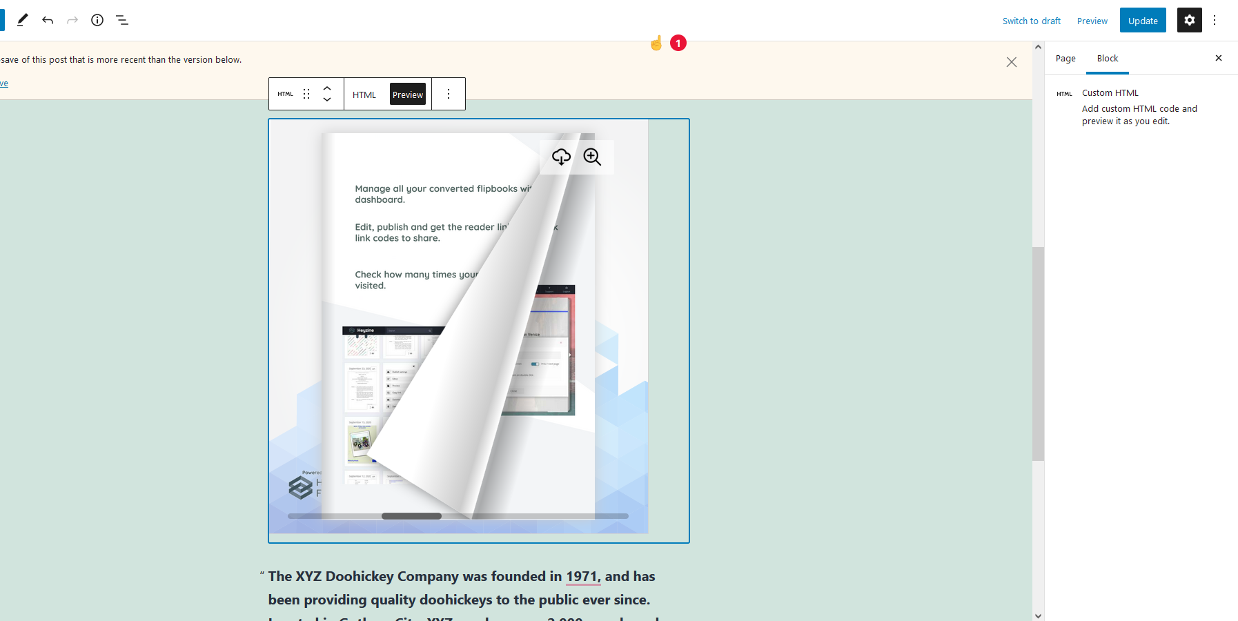 Add A Flipbook To WordPress add-a-flipbook-to-wordpress