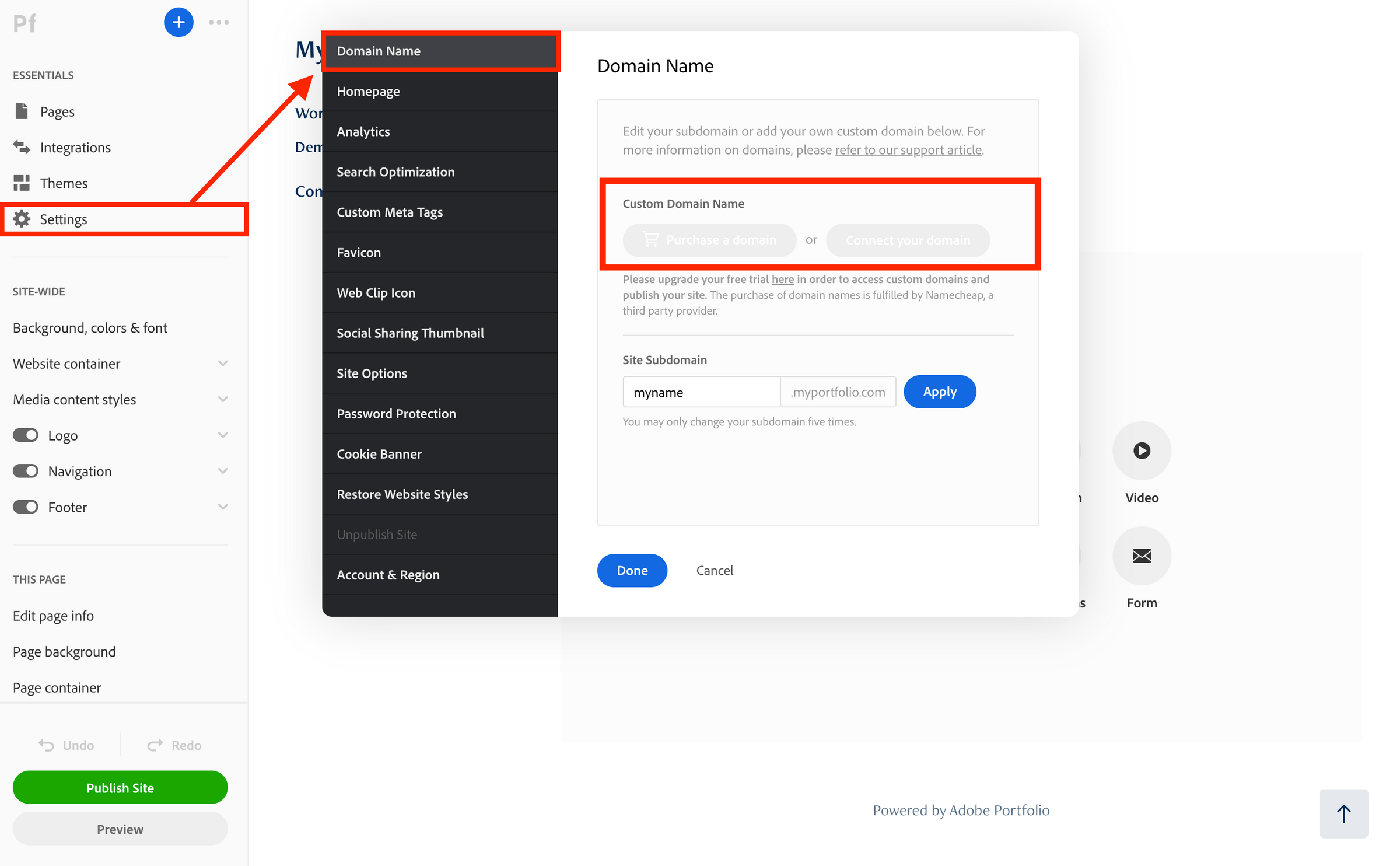 What is Adobe Portfolio and how to use it like a pro