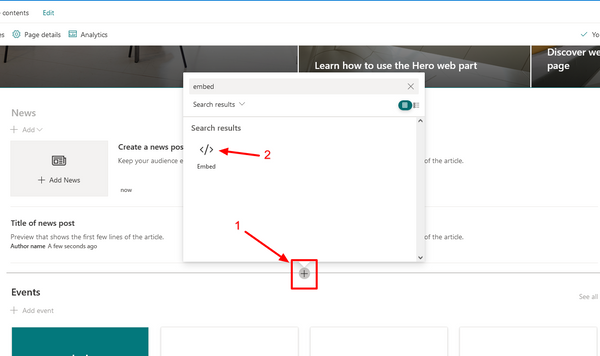 Add a flipbook to Sharepoint