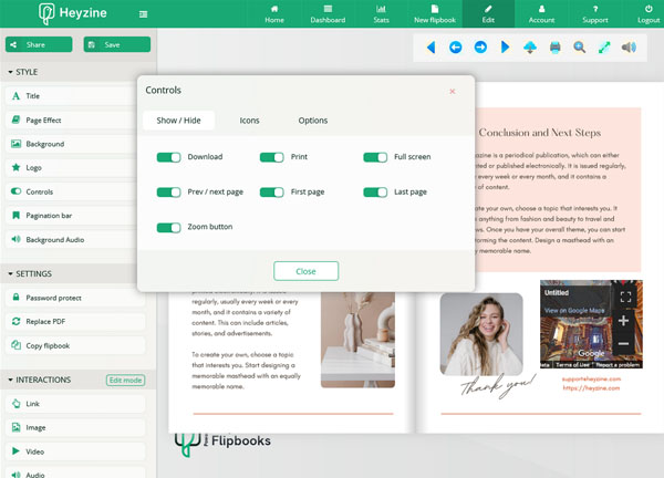 Canva Flipbook